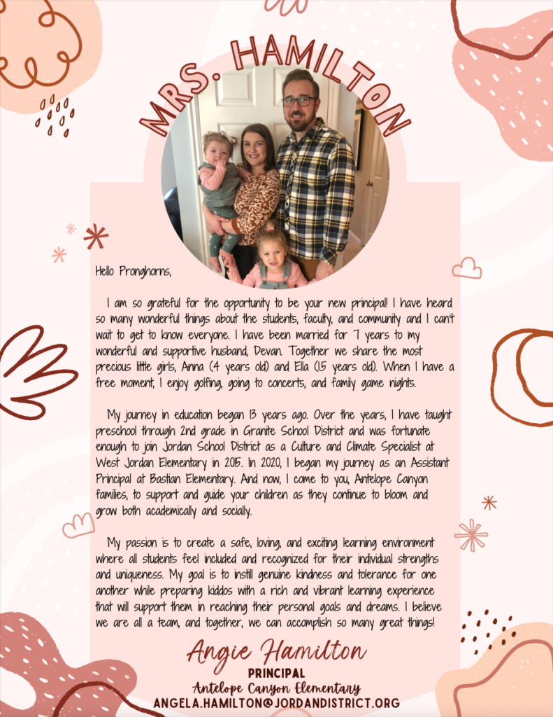 Angie Hamilton | Principal – Antelope Canyon Elementary